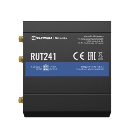 Teltonika Industrijski ruter 4GLte/WIFI/RMS RUT241
