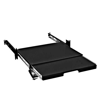 19"Polica izvlačiva za tastaturu i miš,D350mm,2U,25kg,crna
RAL9005 (crna), montaža u 4 tačke