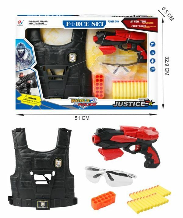 SET PISTOLJ SA MEKANIM MECIMA, PANCIR I DODACI