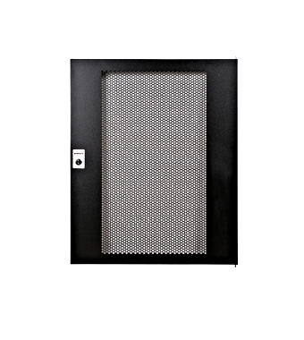Vrata za DTW 16HU,širine 600mm,1-krilna,perforirana 80%,crna
jednokrilna, RAL9005 (crna), metalna, perforirana 80%