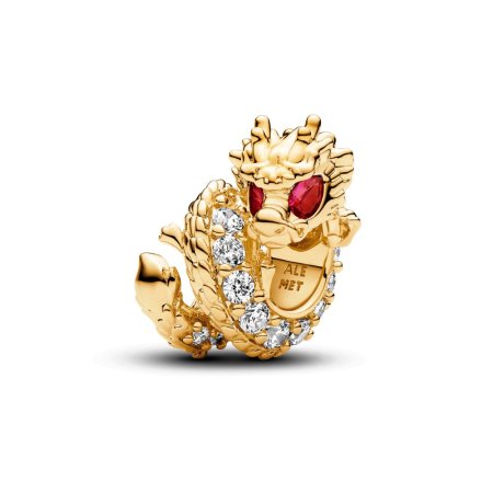 Privezak Zmaj od 14k pozlate