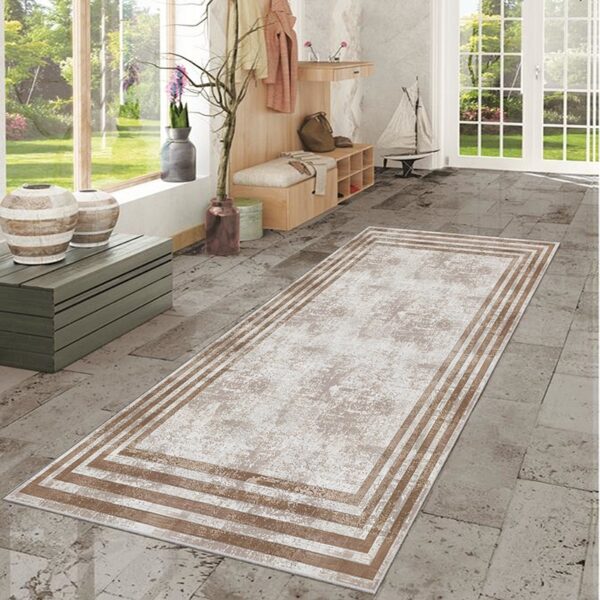 Staza 80x300cm – Braon pravougaonici, SHO-058