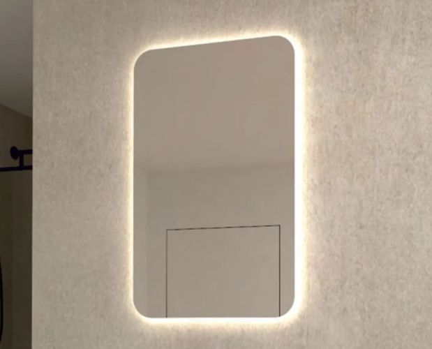 Ogledalo SP16 pravougaono sa rasvetom 80x50
