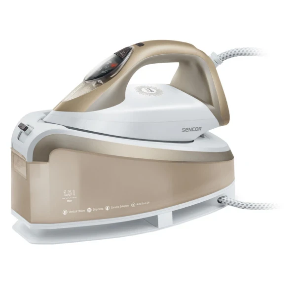 Parna stanica Sencor SSI 0810VT 2400W zlatno-bela