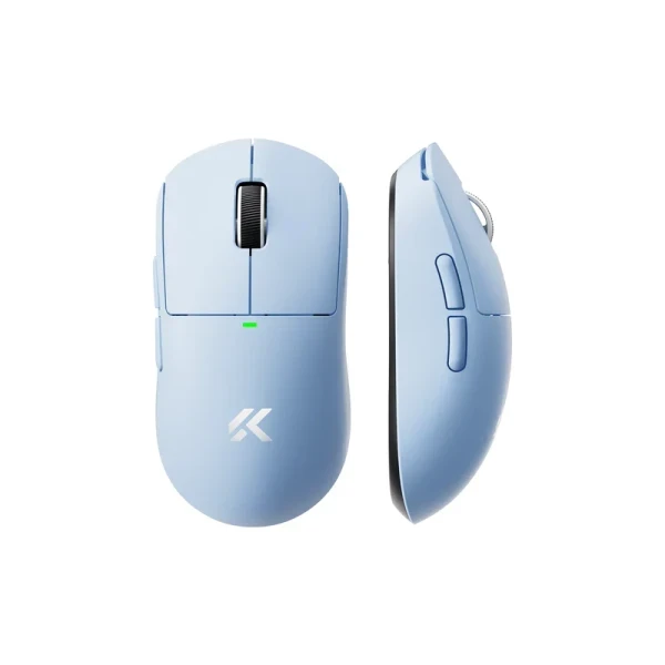 Bežični gaming miš MCHOSE A5 V3 Ultra Blue PAW3395 8KHz pooling Omron Mechanical