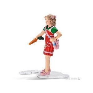 Schleich – Devojka, hrani