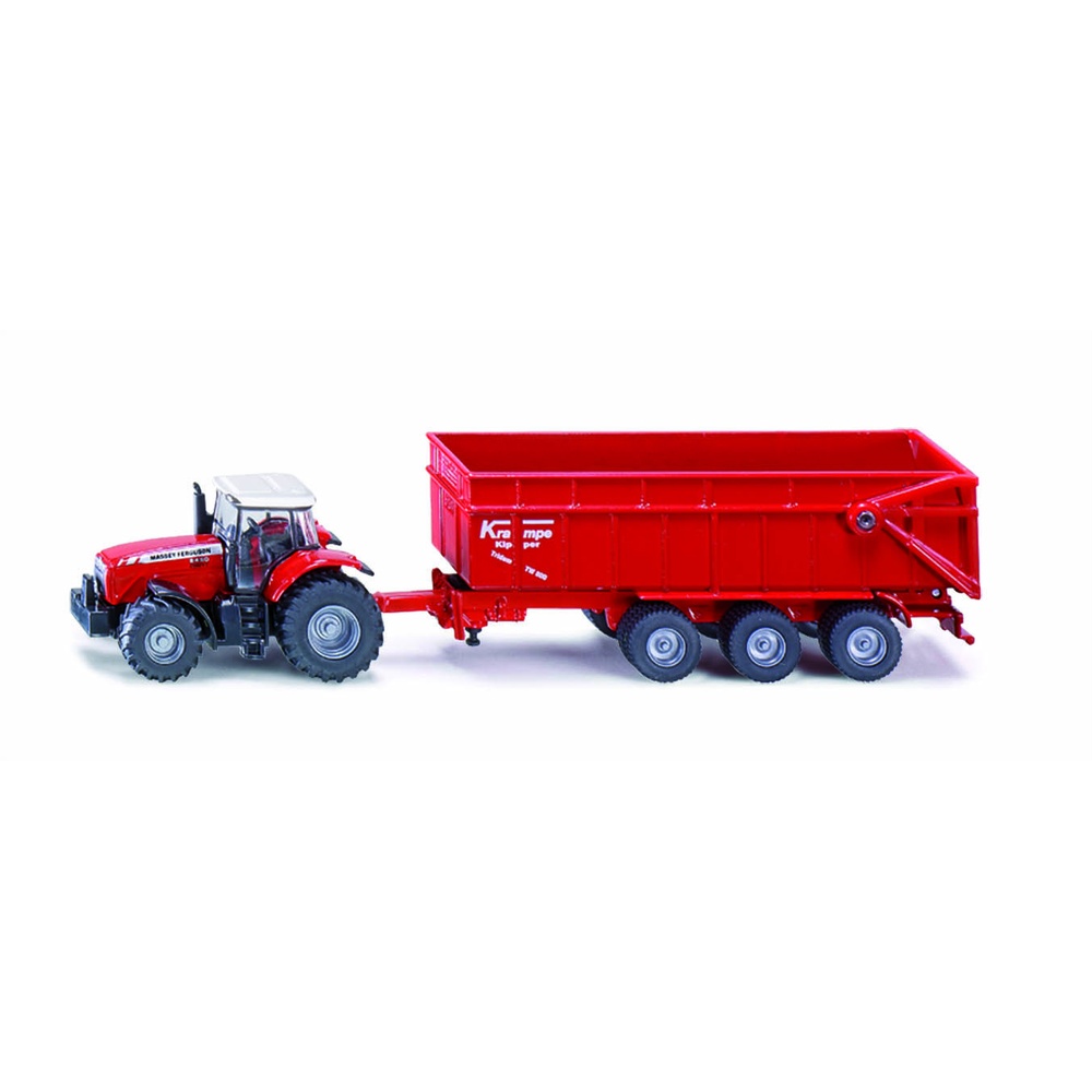 Siku – Traktor Massey Ferguson sa prikolicom