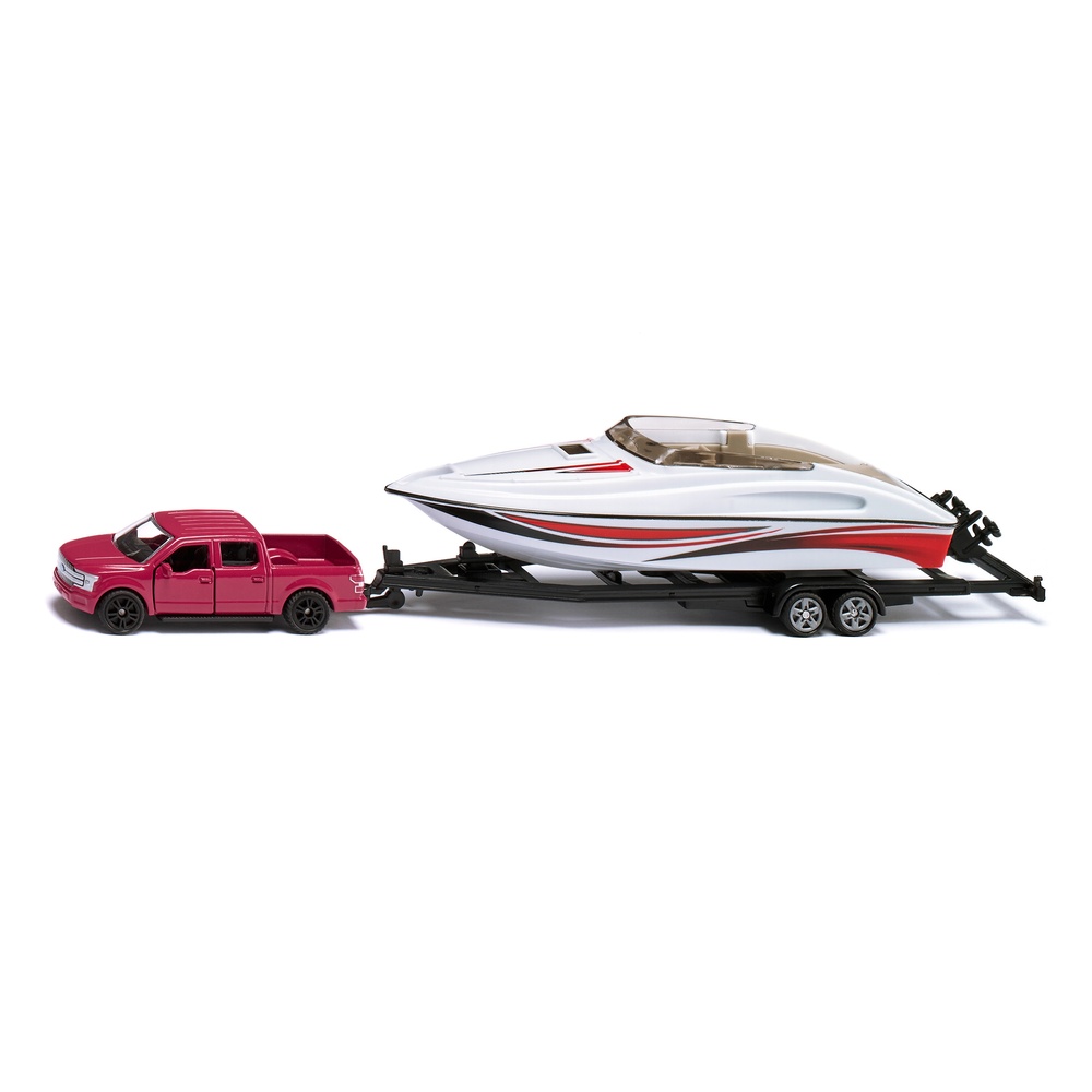 Siku – Ford F150 with Motor Boat