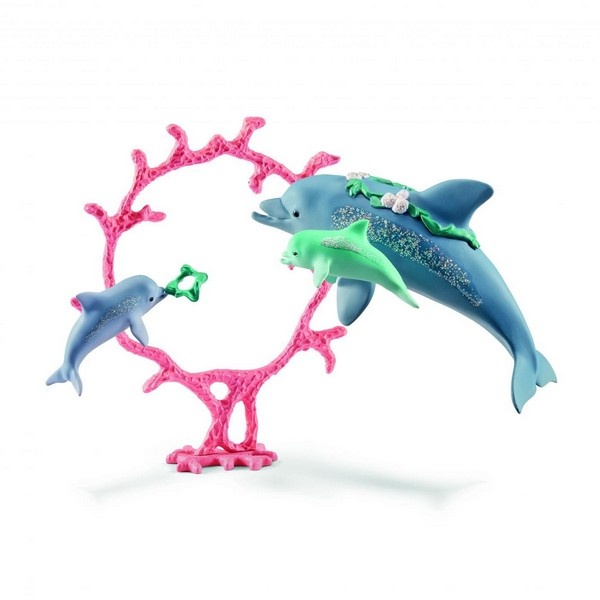 Schleich – Delfini- porodica mama sa bebama