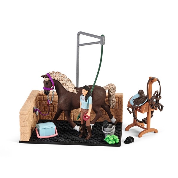 Schleich – Mesto za kupanje konja sa Emily & Luna