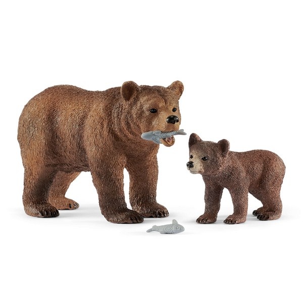 Schleich – Grizli mama i mladunce