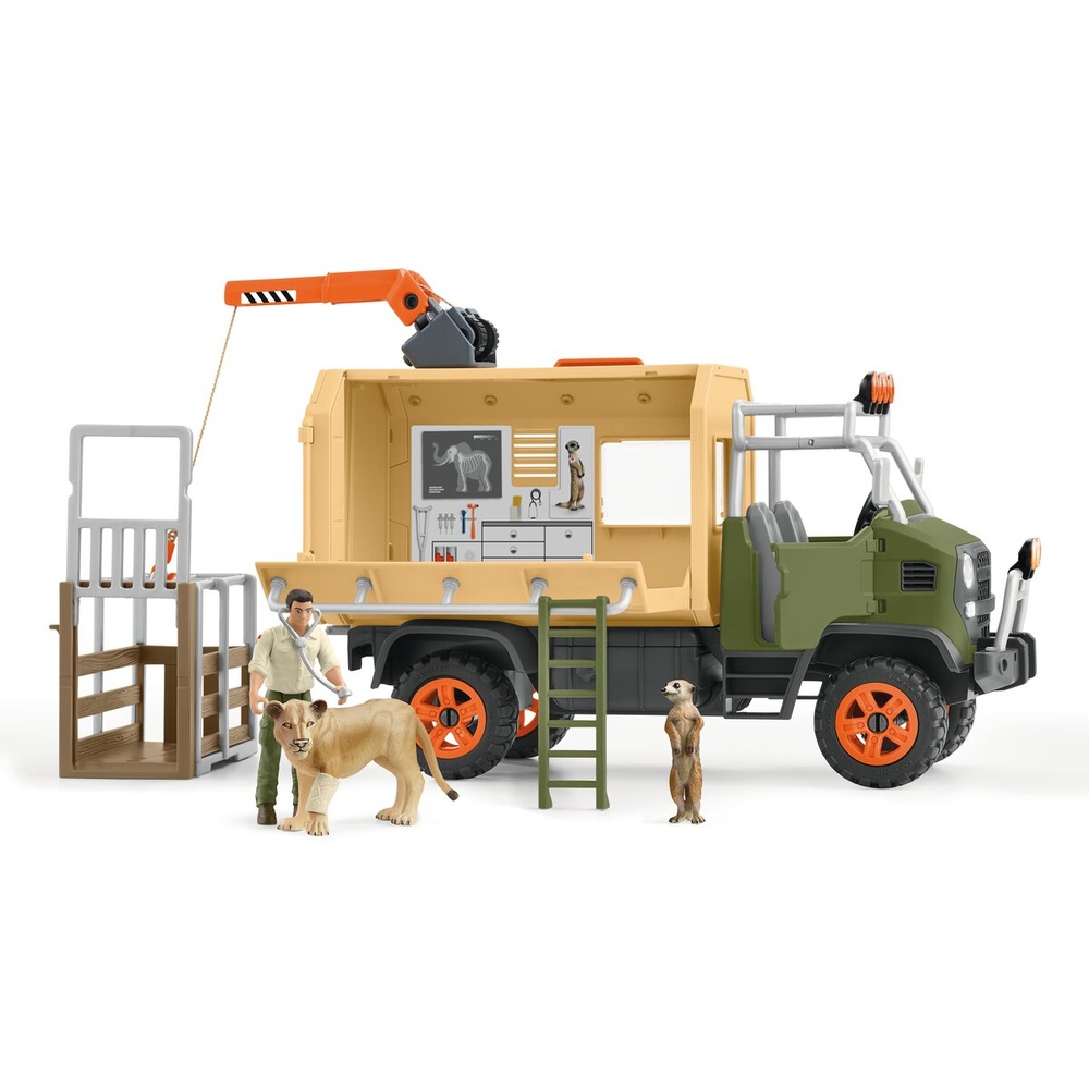 Schleich – Kamion za spasavanje zivotinja