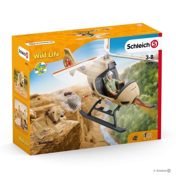 Schleich – Helikopter za spasavanje zivotinja