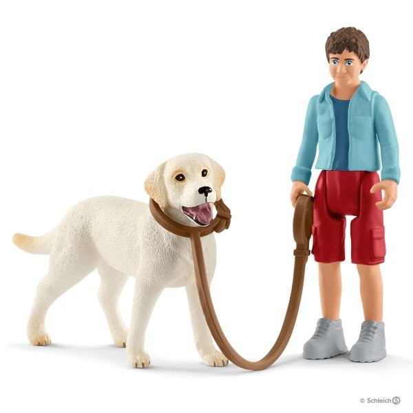 Schleich – U šetnji sa labradorom