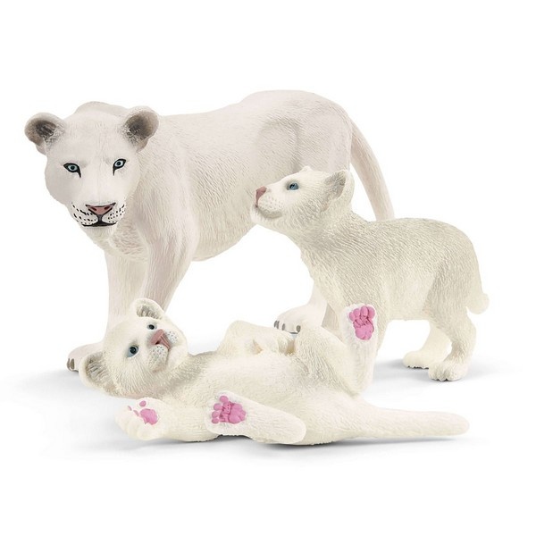 Schleich – Porodica belih lavova