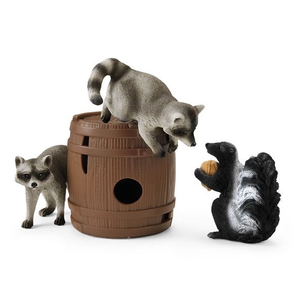 Schleich – Rakuni u igri sa vevericom