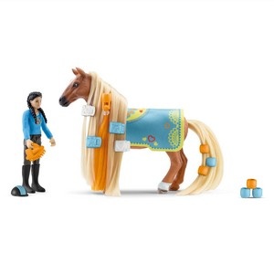 Schleich – Set za ulepsavanje, Kim & Caramelo
