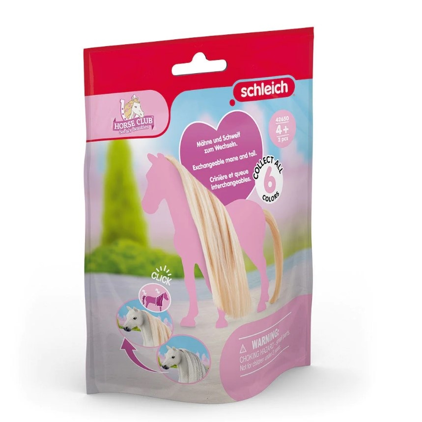 Schleich – Dodatak za konje -plava griva