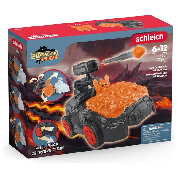 Schleich – Vatreni crashmobile sa mini stvorenjem