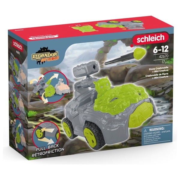 Schleich – Kameni crashmobile sa mini stvorenjem