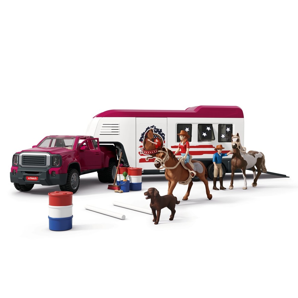 Schleich – Kamion sa prikolicom pored jezera