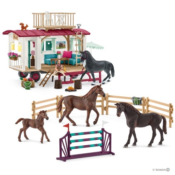 Schleich – Tajni trening pored karavana