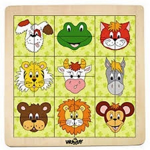 Woody – Puzzle – glave zivotinja