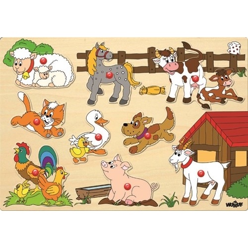Woody – Puzle- zivotinje sa farme