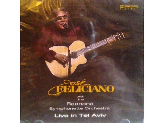 JOSE FELICIANO - LIVE IN TEL AVIV CD u Celofanu
