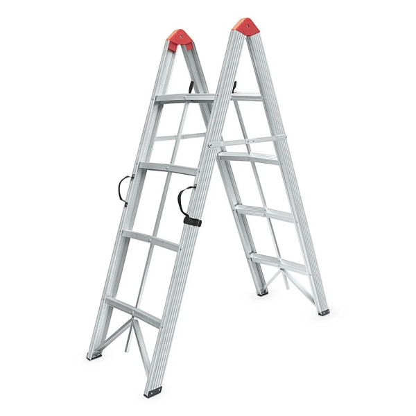 SuperStep Duple Sklopive Štapne Alu Merdevine 2x4 158cm ( 1890 )