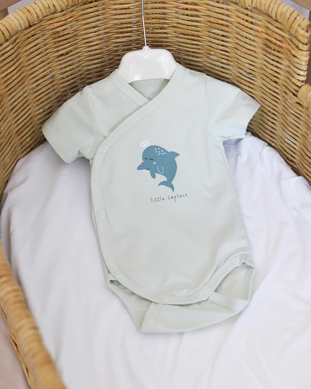 Bodi preklop mint Just Kiddin LittleSwimmers