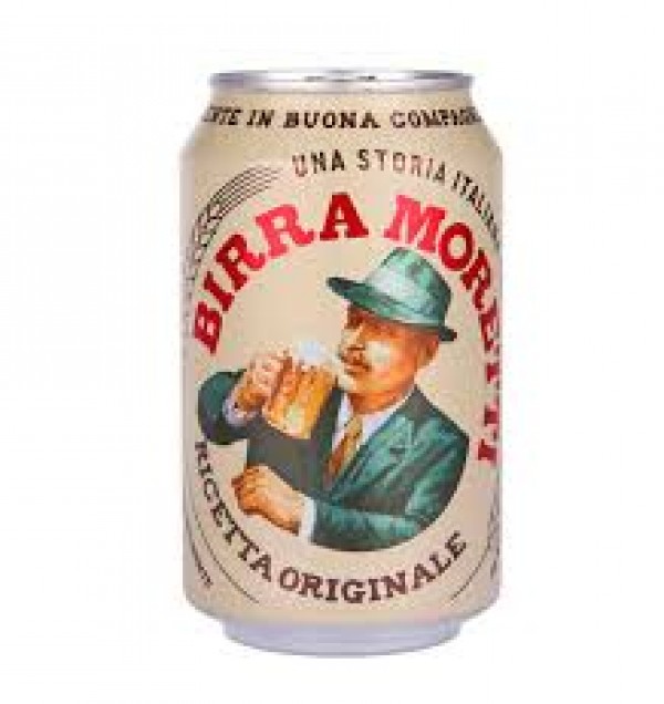 *Birra Moretti lim 0,33l
