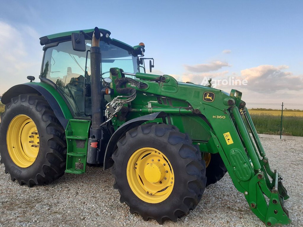John Deere 6140R + ładowacz traktor točkaš