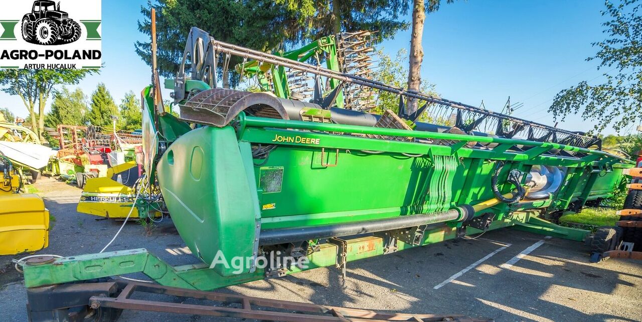 John Deere 635 R - 2013 ROK - 10,7 M adapter za žito
