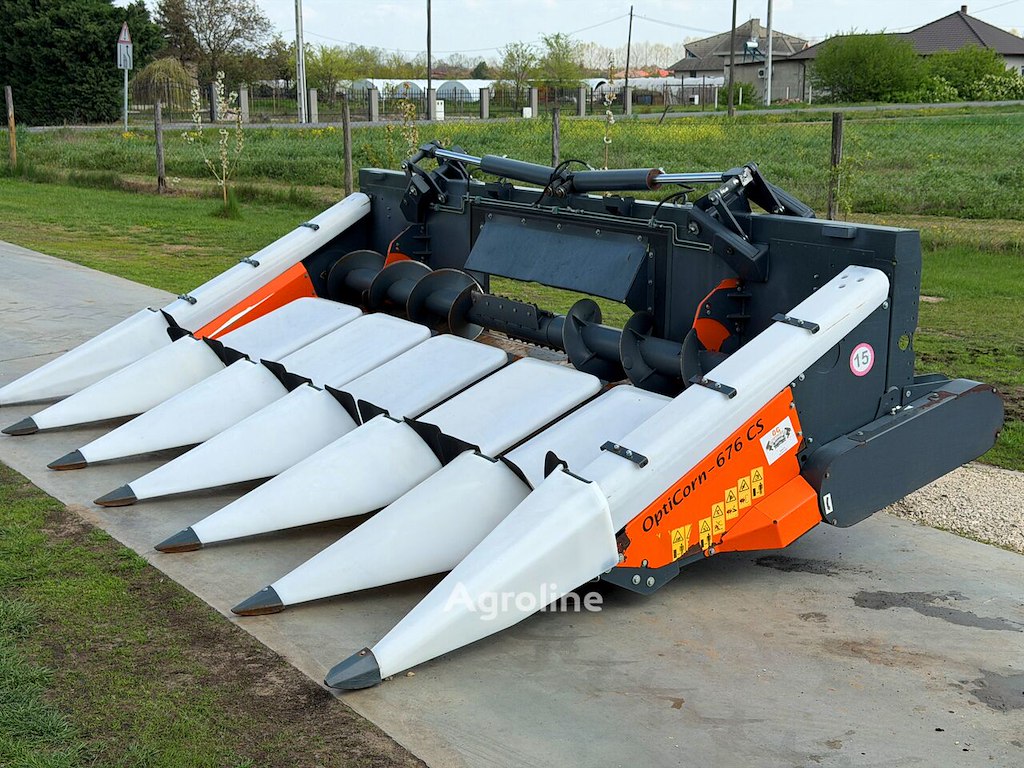 Optikon 676 CS hidraulikus csukású kukoricaadapter asztal žetelica za kukuruz