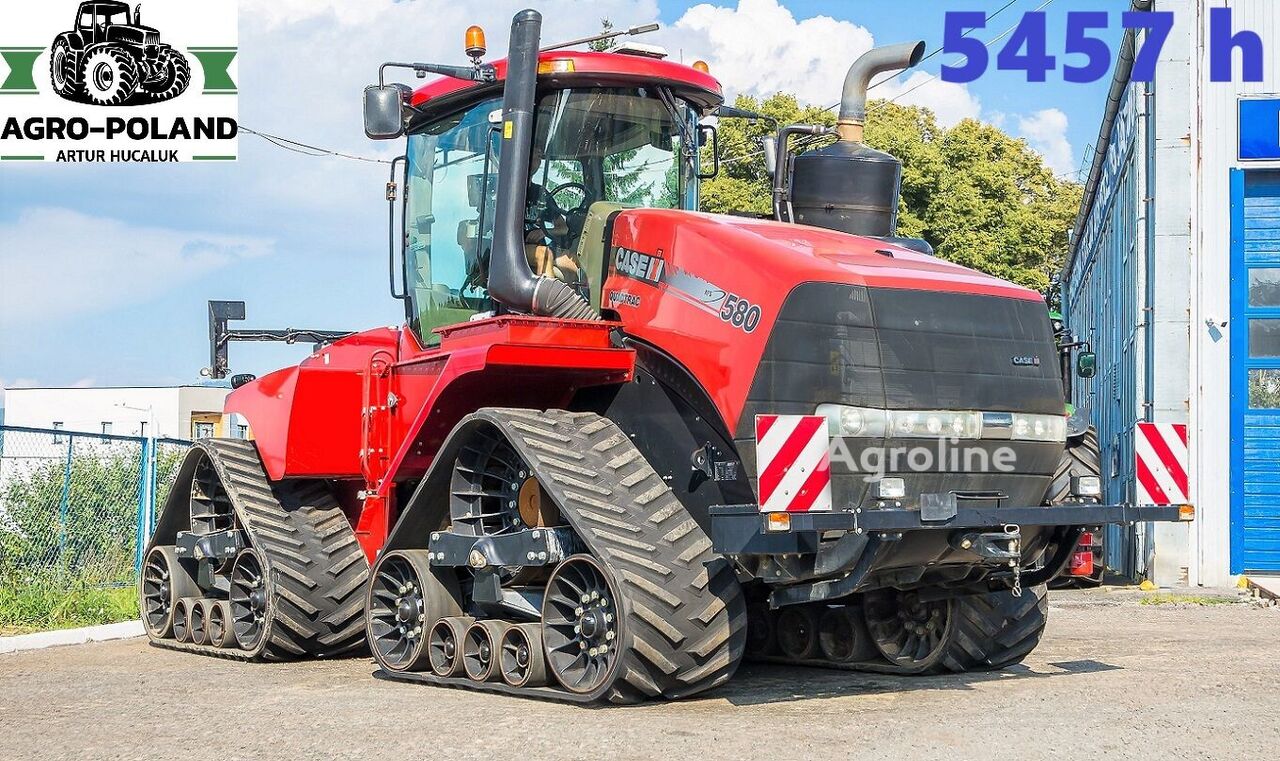 Case IH QUADTRAC 580 - 2014 ROK - 5455 h - GPS - AUTOPILOT traktor guseničar