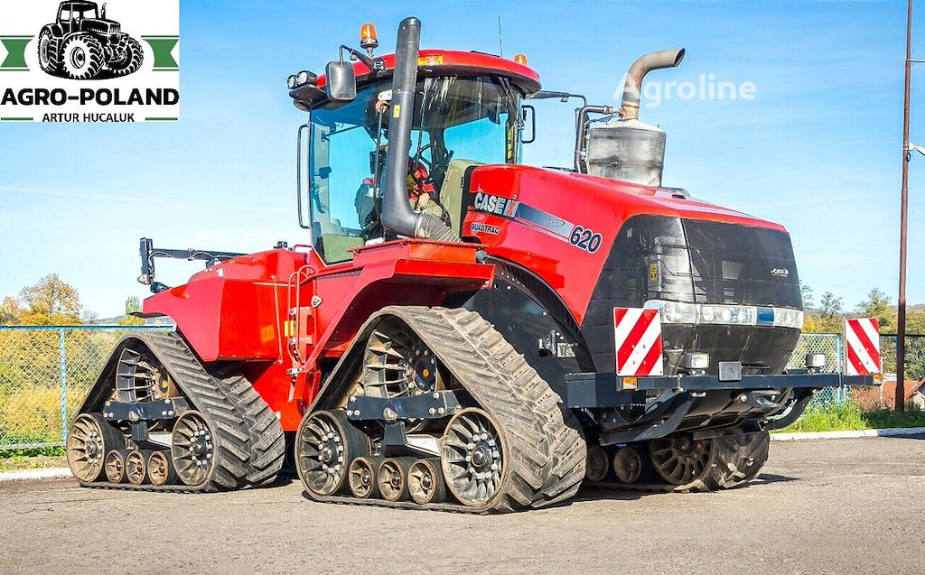Case IH QUADTRAC 620 - 2014 ROK - NOWE GĄSIENICE - GPS - AUTOPILOT traktor guseničar