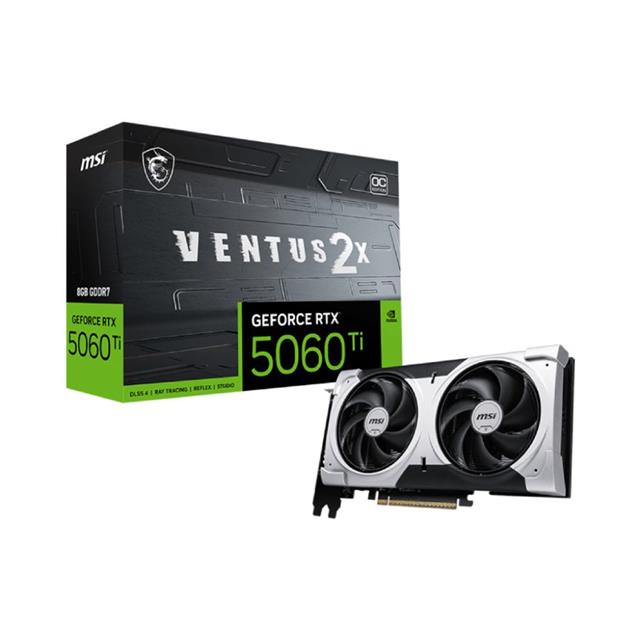 GeForce RTX 5060 Ti 8G VENTUS 2X OC WHITE PLUS grafička karta