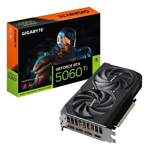 nVidia GeForce RTX 5060 Ti WINDFORCE max 8GB 128bit GV-N506TWF2MAX OC-8GD rev. 1.0 grafička karta