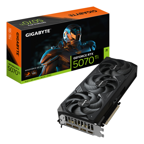 nVidia GeForce RTX 5070 Ti WINDFORCE 16GB 256bit GV-N507TWF3OC-16GD rev. 1.0 grafička karta