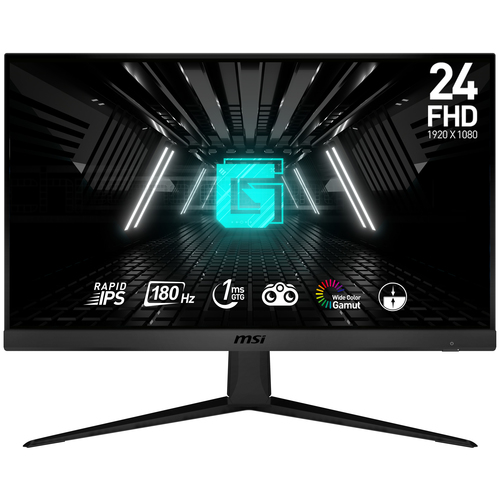 Monitor 24 MSI G2412F RAPID IPS 1MS 2xHDMI/DP 180Hz FHD