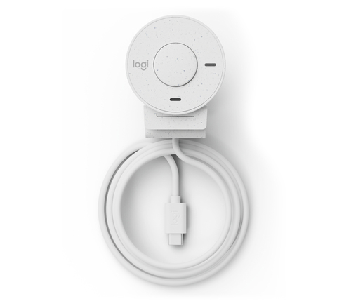 LOGITECH Brio 300 Full HD webcam - OFF-WHITE - USB