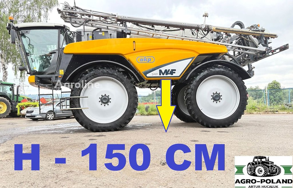 Mazzotti MAF 5240 - 150 CM - 783 H - 2019 ROK - 30 M - WŁĄCZANIE POJEDYNC samohodna prskalica