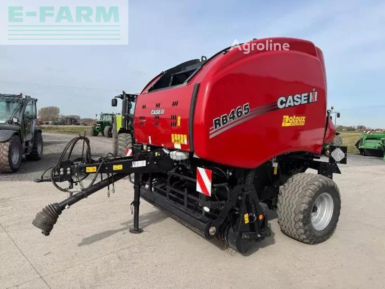 Case IH rb465 balirka za četvrtaste bale