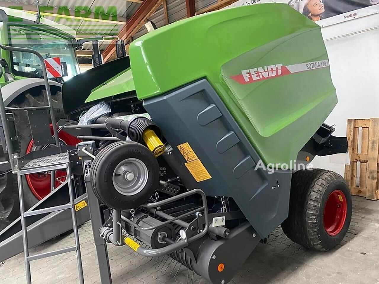 Fendt rotana 130f balirka za četvrtaste bale