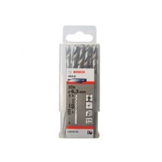 BOSCH Burgija za metal HSS-G, DIN 338 6,3 x 63 x 101 mm pakovanje od 10 komada