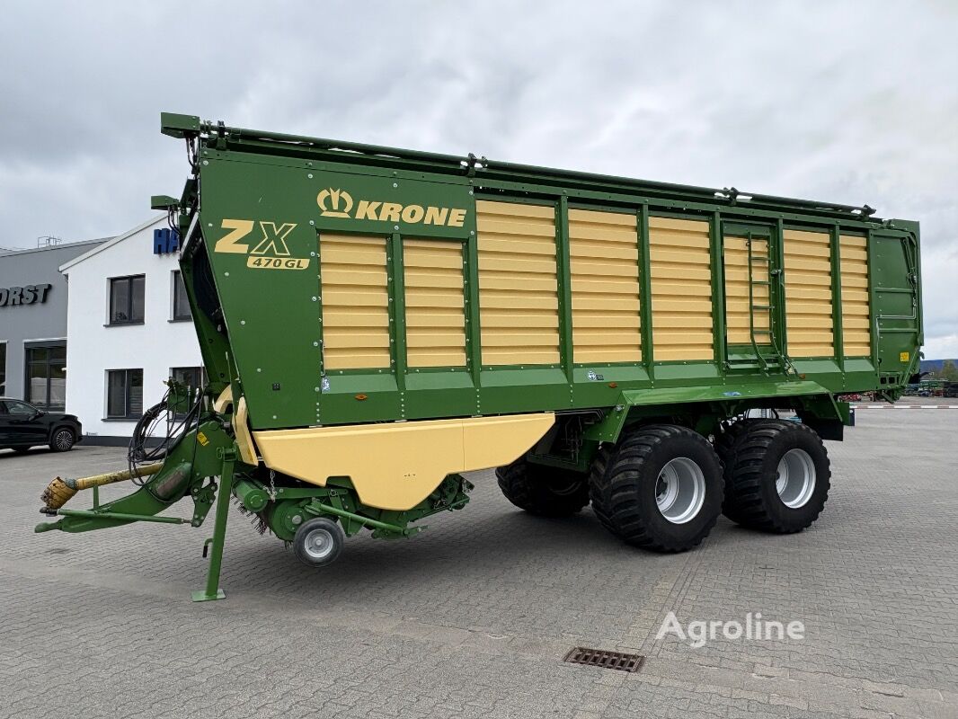 Krone ZX 470 GL *Nur 280 Fuhren* samoutovarna prikolica