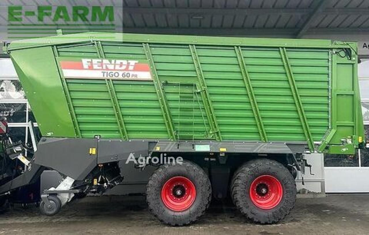 Fendt tigo 60 pr mit elektonischer zwangslenkung - gan samoutovarna prikolica