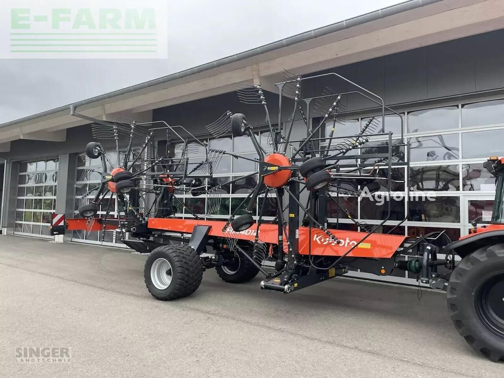 VICON andex 1254 / kubota ra 4012 trakasti formirač otkosa