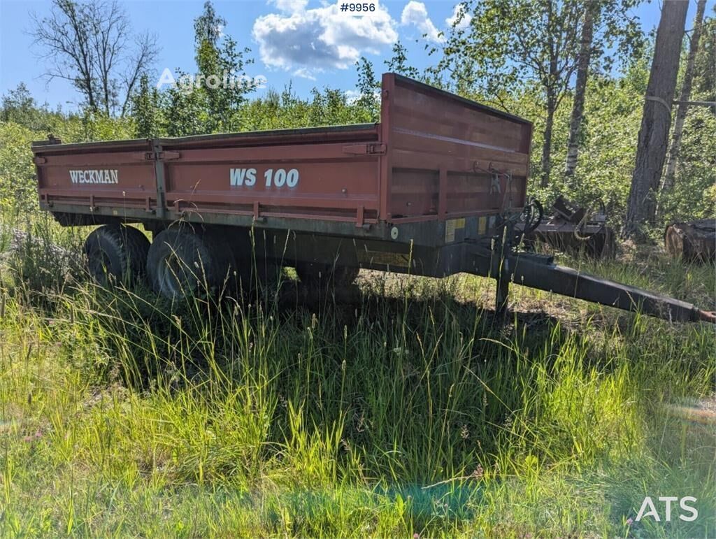 Weckman WS100 traktorska prikolica